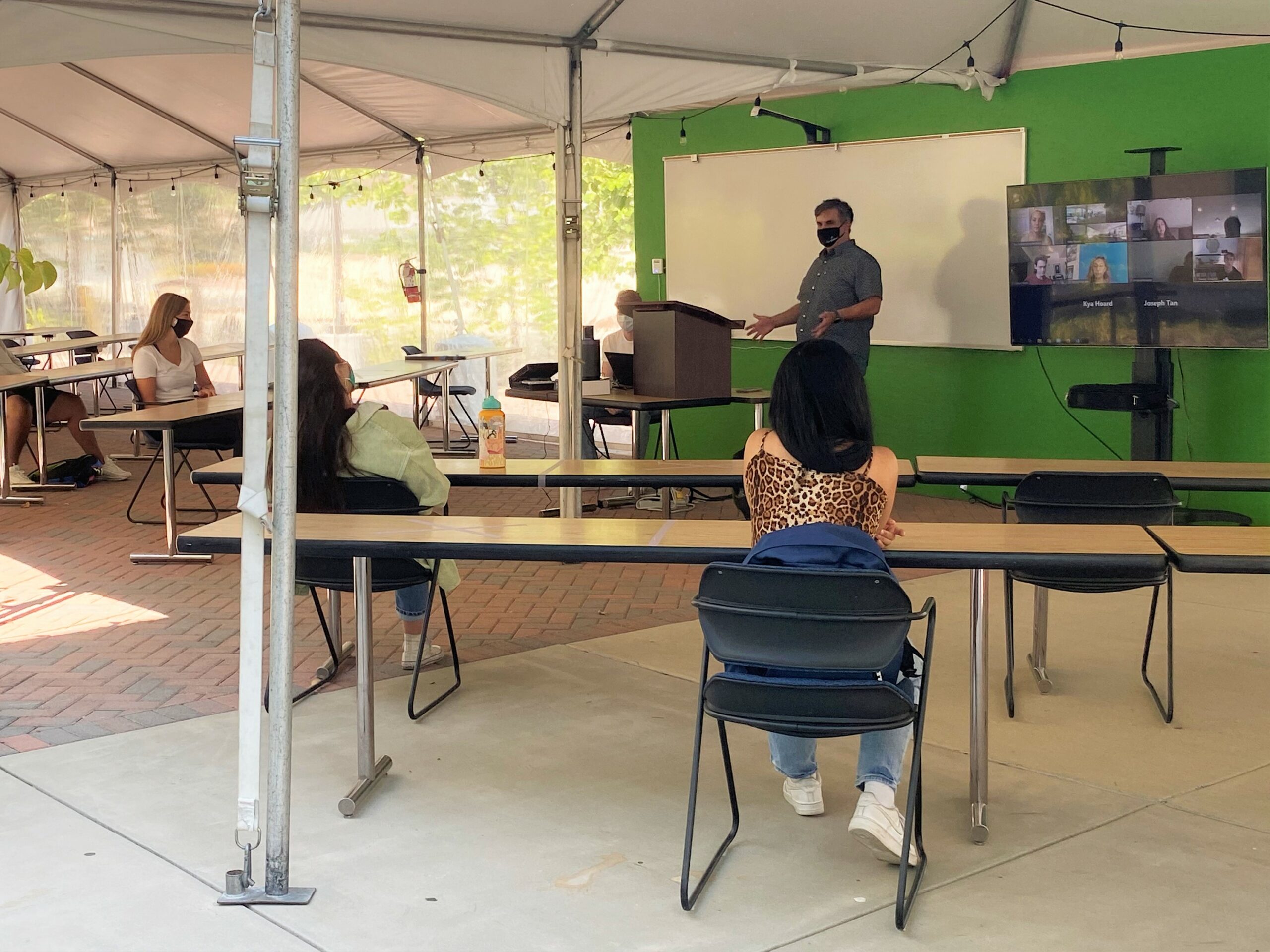 How one university is making patio classrooms a reality - University ...